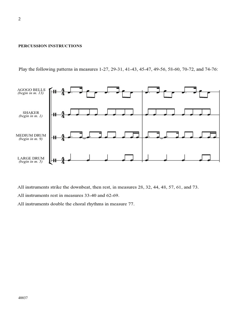 AYA NGENA - SATB (PDF - Io) | PDF | Vocal Music | Musical Instruments
