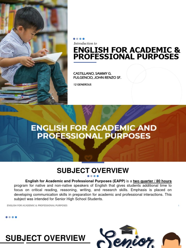 Intro To EAPP | PDF | Vocabulary | Concept