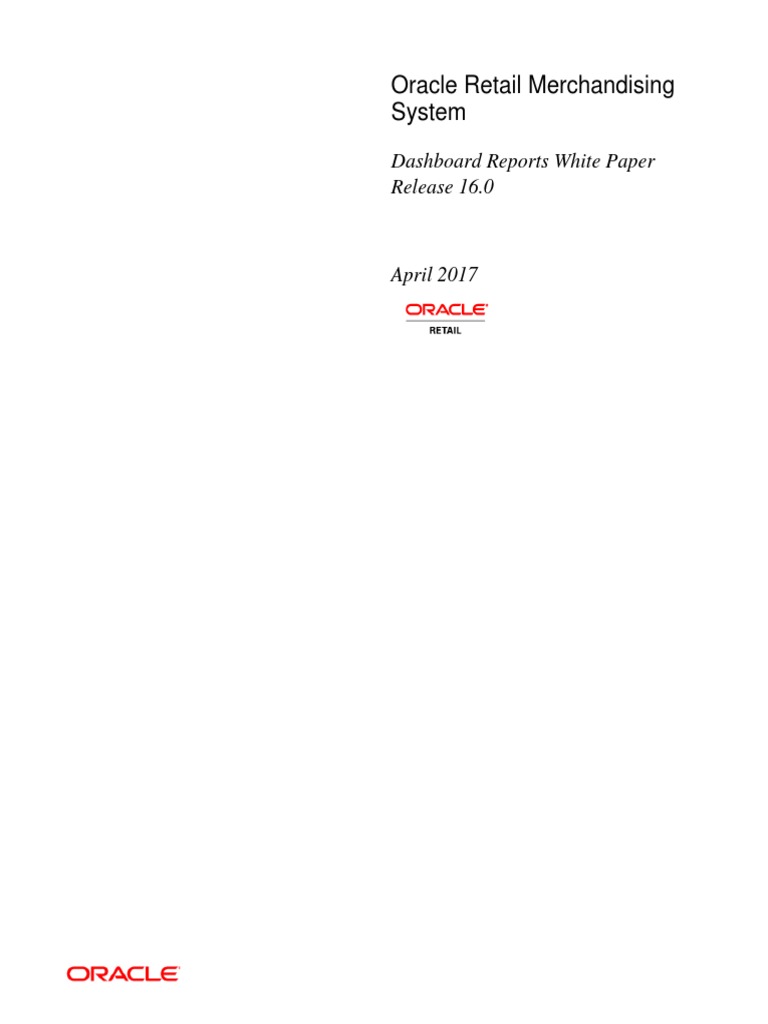 RMS 16.0 Dashboard Reports-02 PDF | PDF | Retail | Chart