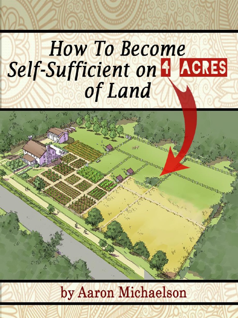 How to Create Your Own Self-Sufficient Farm on 4 Acres of Land | Crop ...