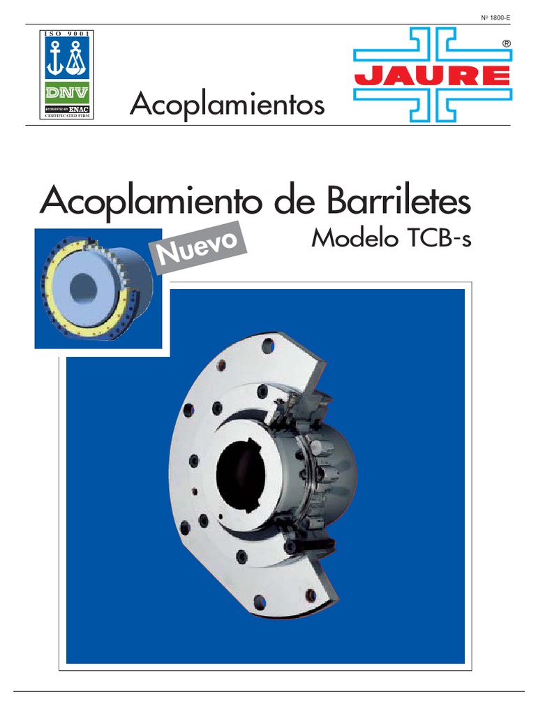 Catalogo Jaure - TCB-s - Esp - N-1800-E | PDF | Tornillo | Máquinas