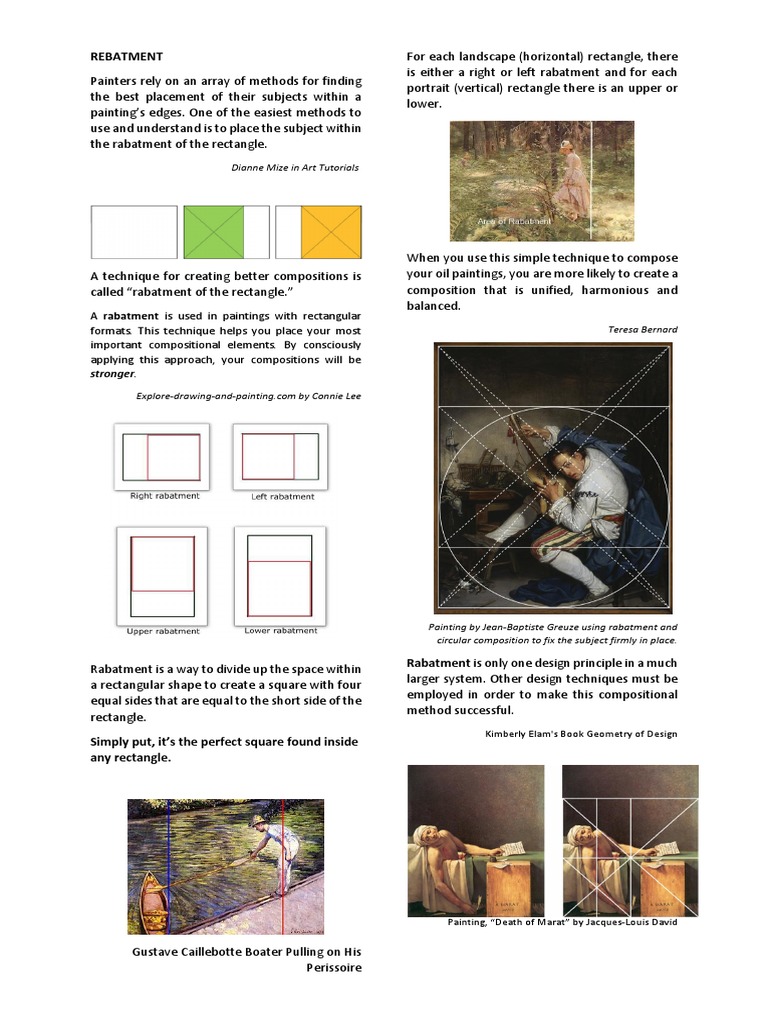 REBATMENT | PDF | Rectangle | Paintings
