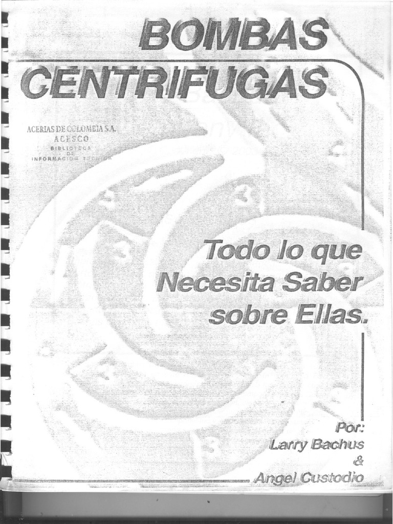 Manual Bombas Larry Bachus | PDF