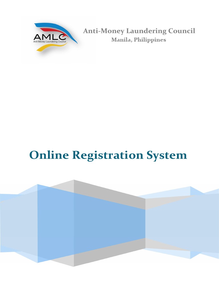 AMLC Online Registration | PDF | Email Address | Money Laundering