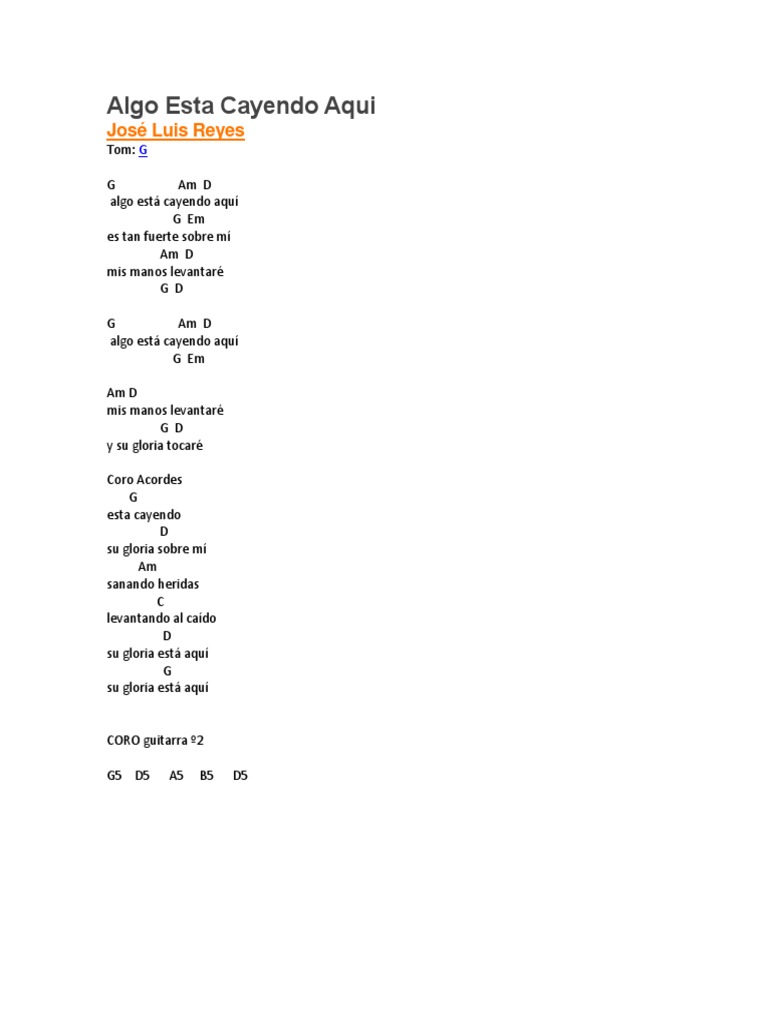 Algo Esta Cayendo Aqui | PDF