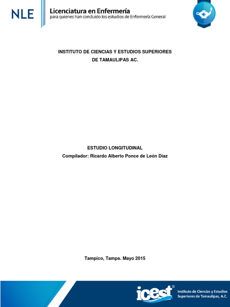 Estudio Longitudinal en Investigación | PDF | Teoría | Hipótesis
