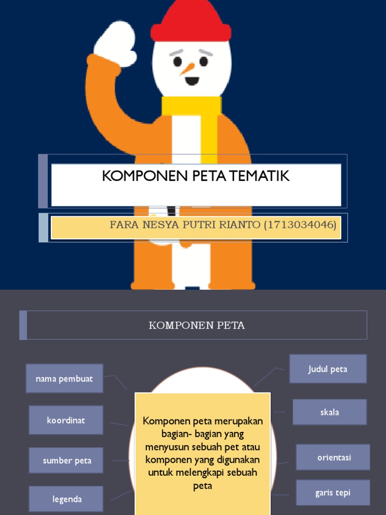 Komponen Peta | PDF