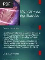 Significados de los Mantos en la Biblia | PDF | David | Profeta