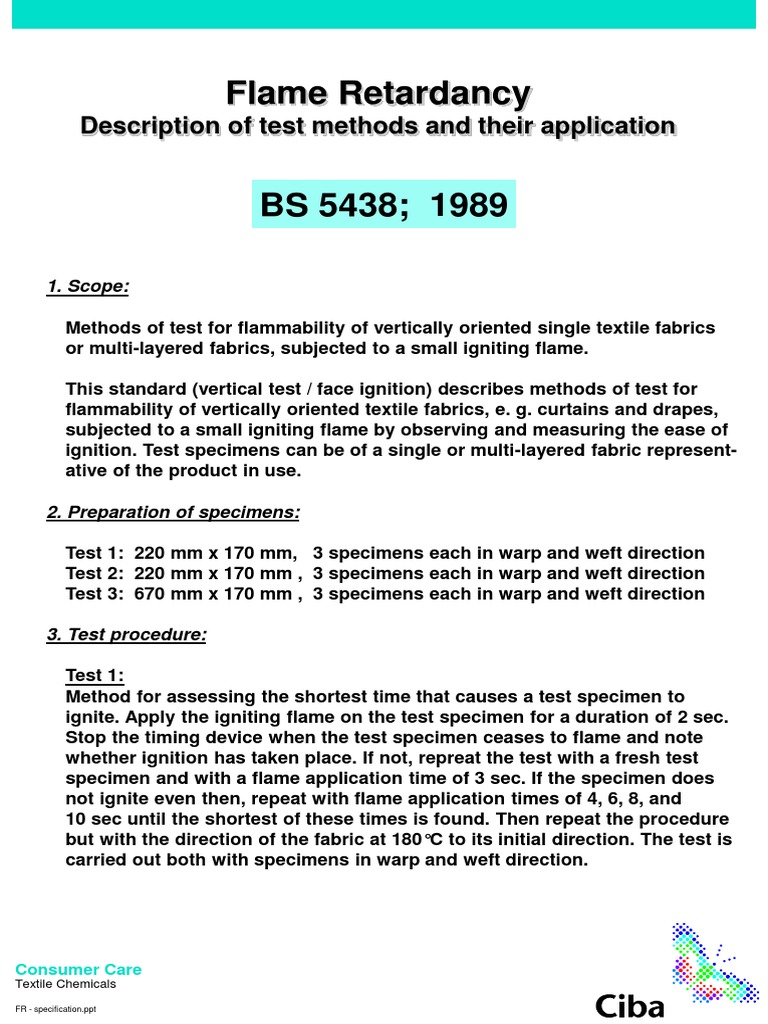 BS 5438 | Download Free PDF | Textiles | Curtain
