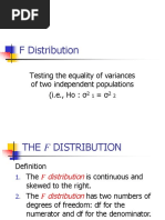 F Distribution Table 0 05 PDF | PDF | Degrees Of Freedom (Statistics ...