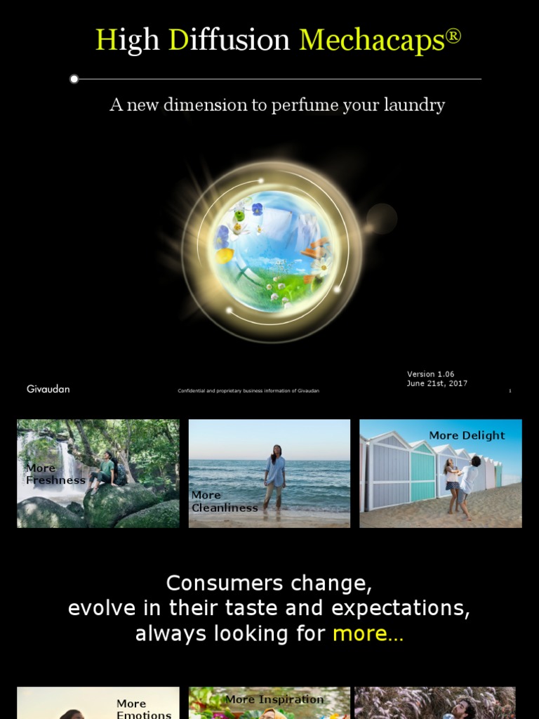 Mechacaps ® High Diffusion Caps - May 2018 | PDF | Perfume | Materials