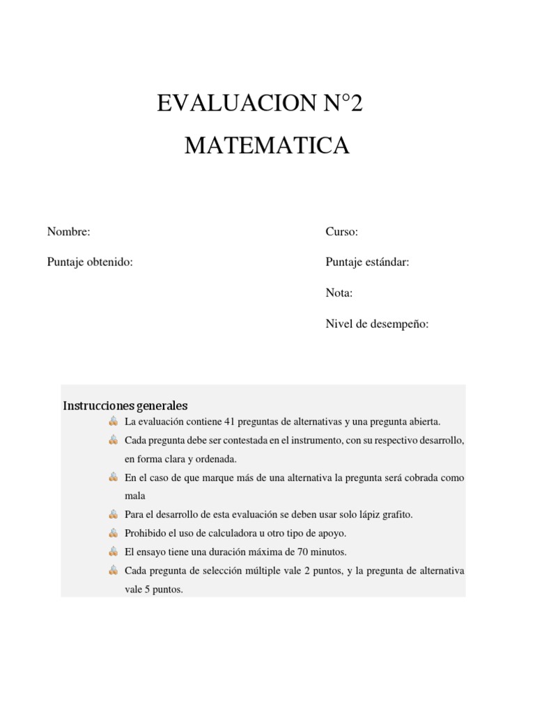 Ensayo N°3 | PDF | Triángulo | Enseñanza de matemática