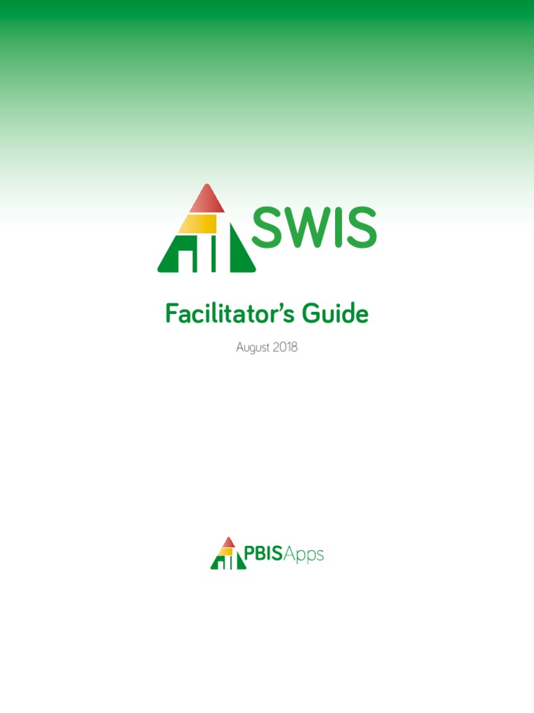SWIS Facilitators Guide | PDF | Faq | Subscription Business Model