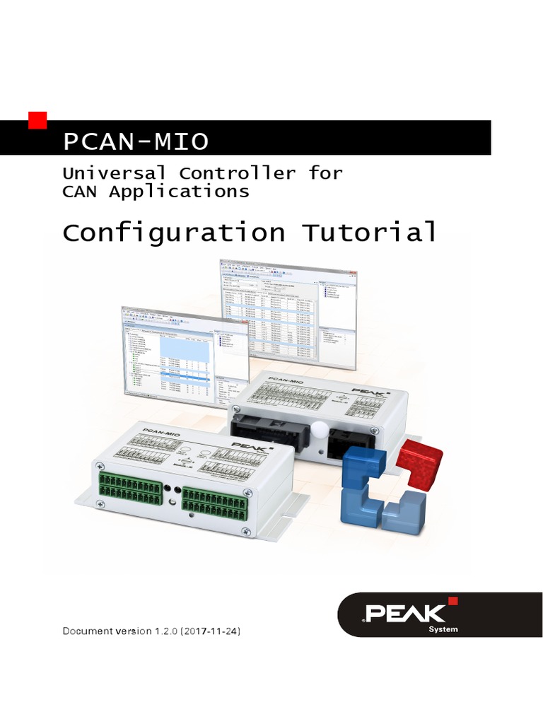 PCAN-MIO Tutorial Eng | PDF | Parameter (Computer Programming) | Computer File