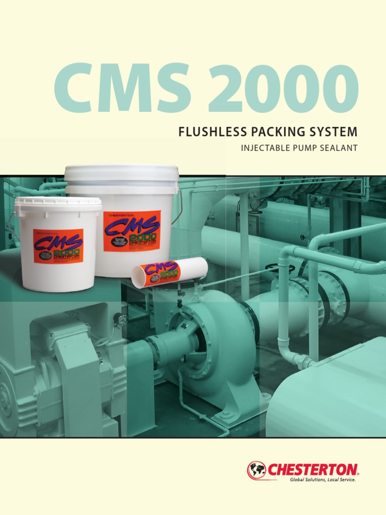 CMS 2000 Bro - EN | PDF | Fluorine | Pump