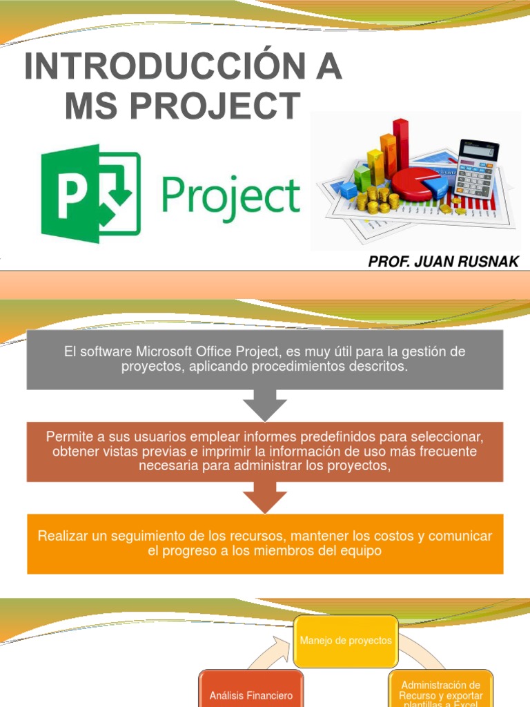 Introducción A Project | PDF | Programación de computadoras | Microsoft