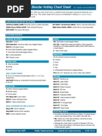 Roblox Studio Cheat Sheet: General | PDF | System Software | Input/Output