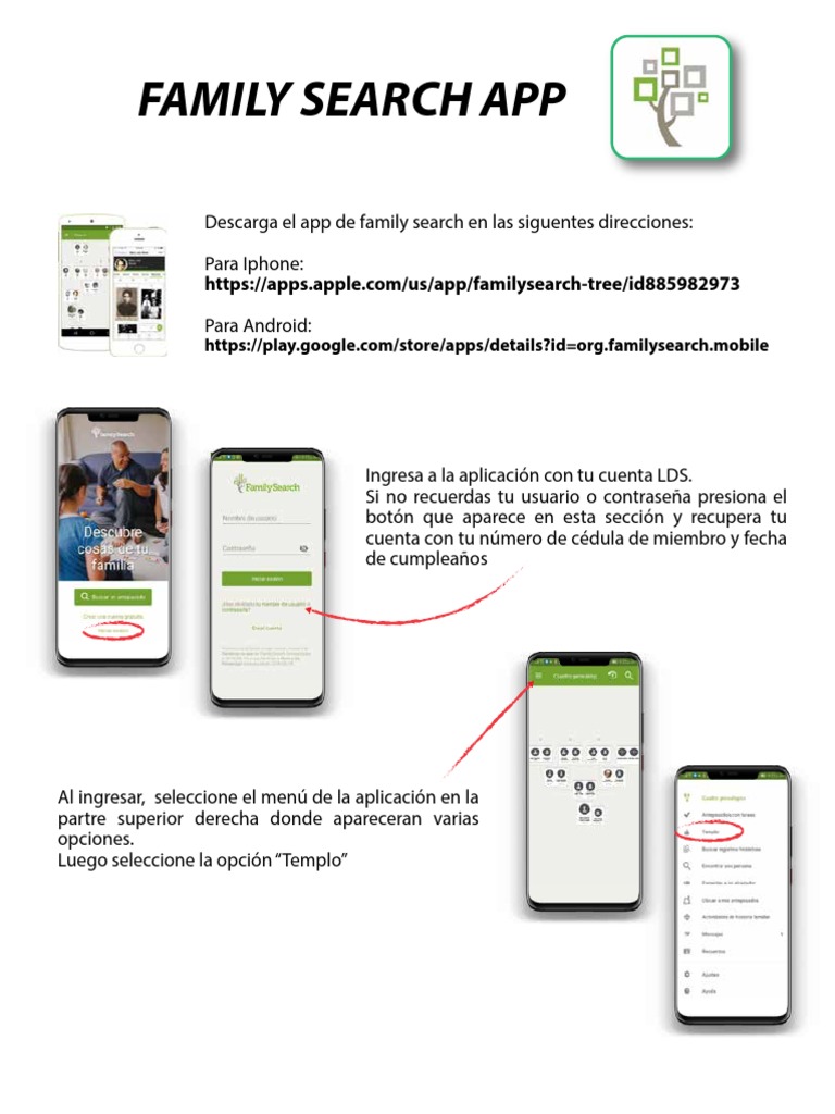 Family Search App Android 2020 | PDF | Aplicación movil | Software