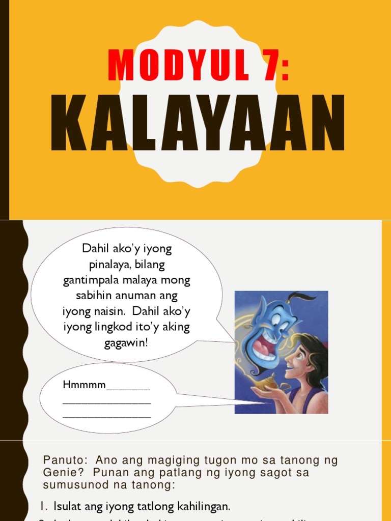 Modyul 7 Kalayaan | PDF