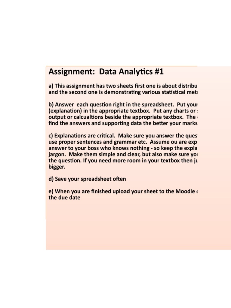 Module #06d - Data Analysis Assignment - DATA | PDF | Skewness | Mean