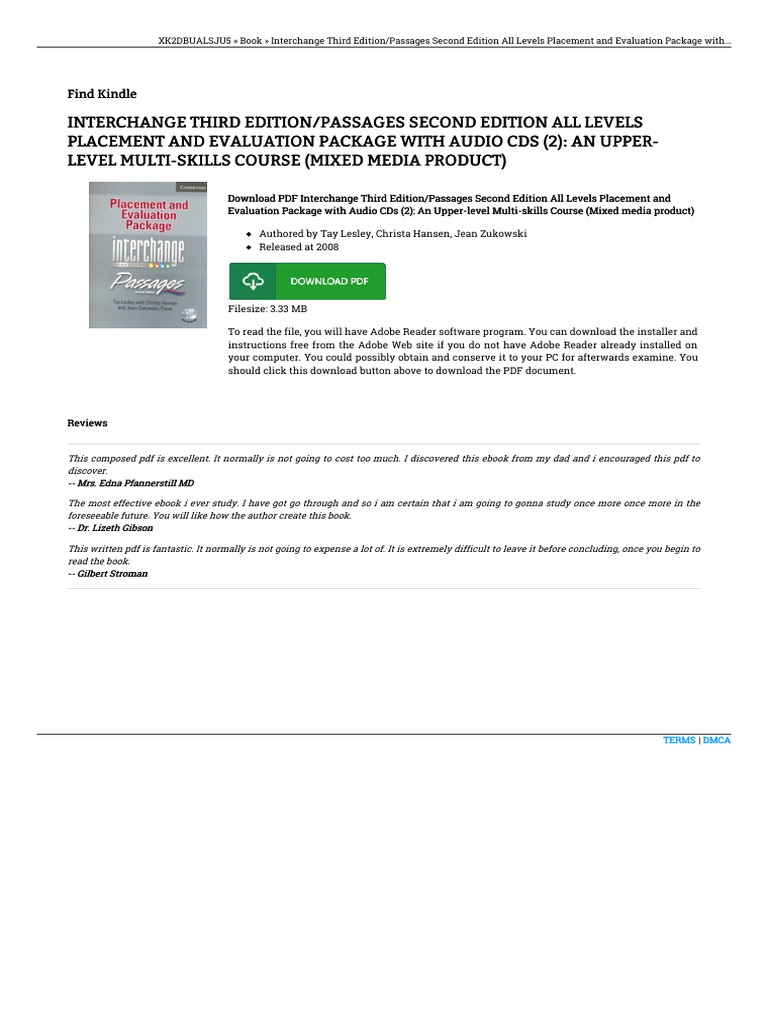 Interchange Third Edition Passages | PDF