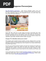 Contoh Soal TPA Pasca UNHAS | PDF