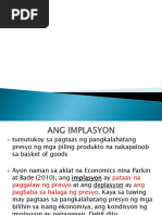 Implasyon 1 | PDF