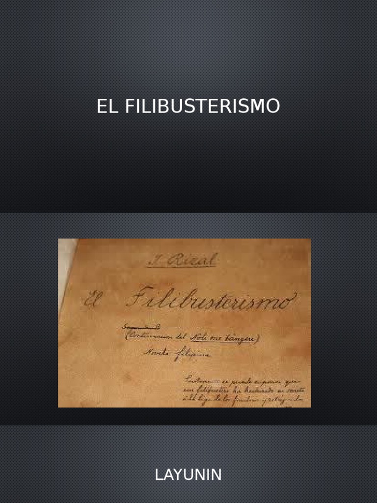 El Filibusterismo | PDF