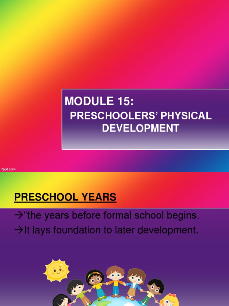 Preschool Physical Development | PDF | Early Childhood | Drawing