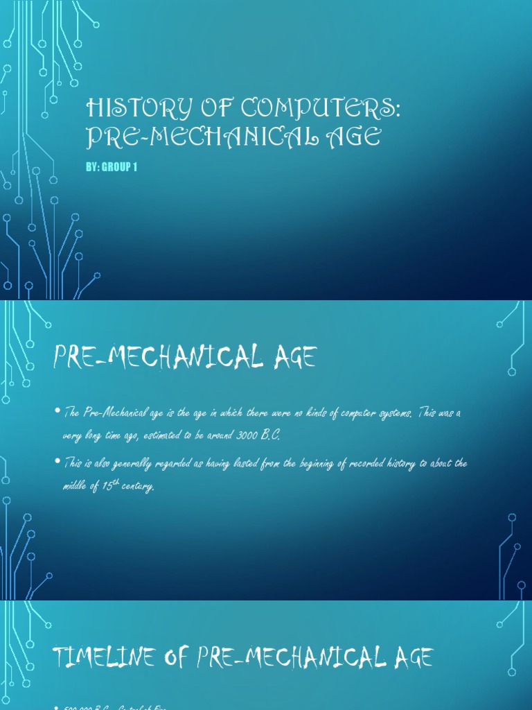 History of Computers | PDF | Alphabet | Papyrus