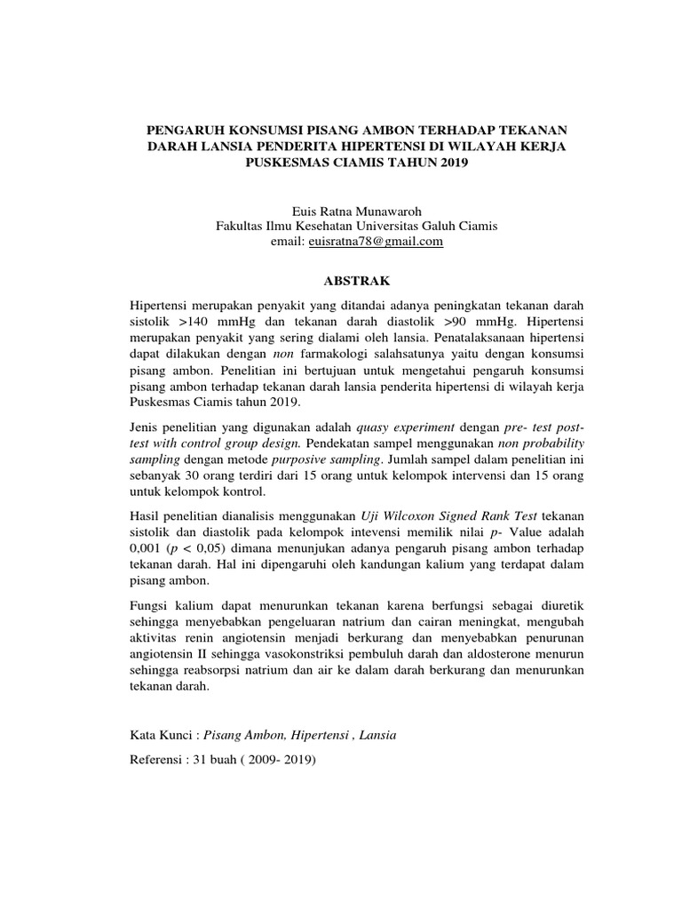 Contoh Abstrak | PDF