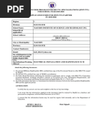 TESDA Scholarship Commitment Form | PDF