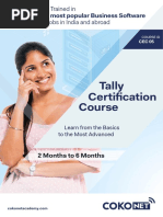 Tally ERP9 Course Syllabus GST | PDF | Debits And Credits | Invoice