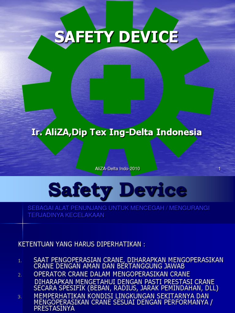 Materi Tambahan 5 Safety Device | PDF