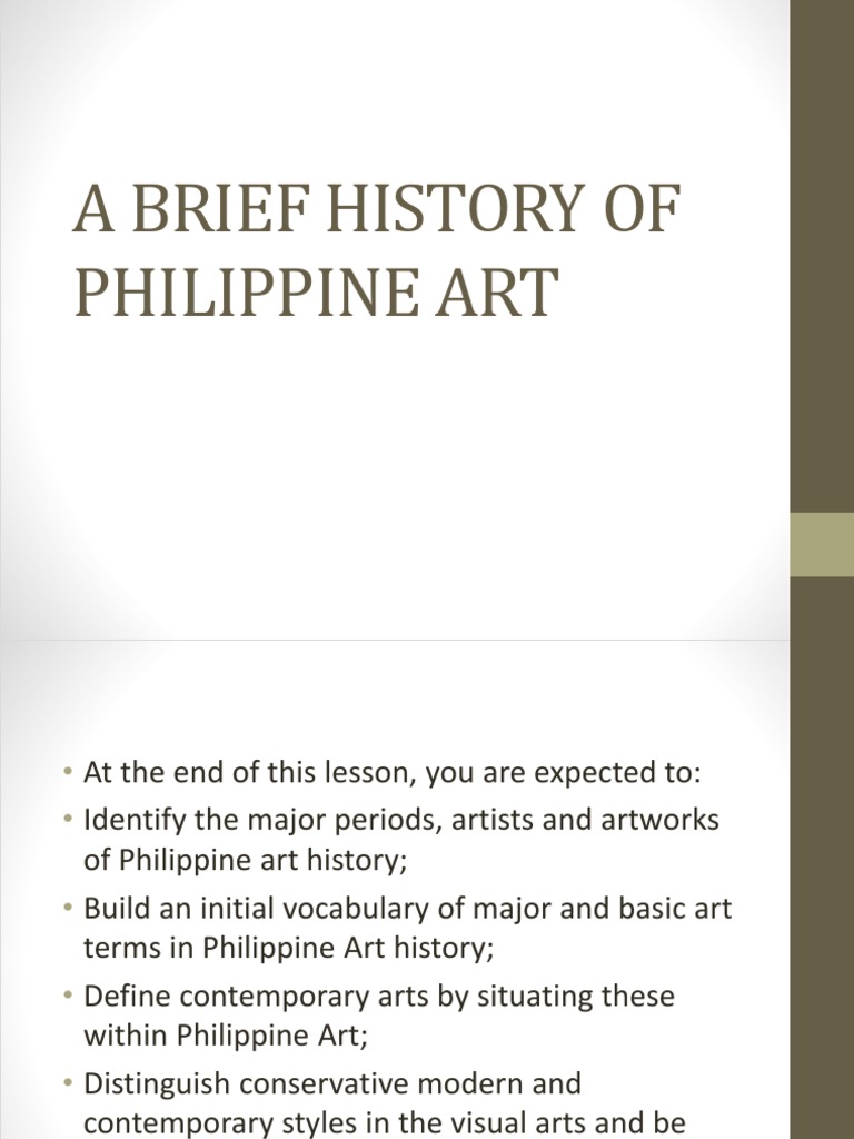 Philippine Art History