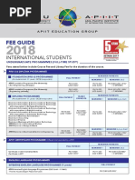 APU Fee Guide for International Students 2024 | PDF | Doctor Of ...