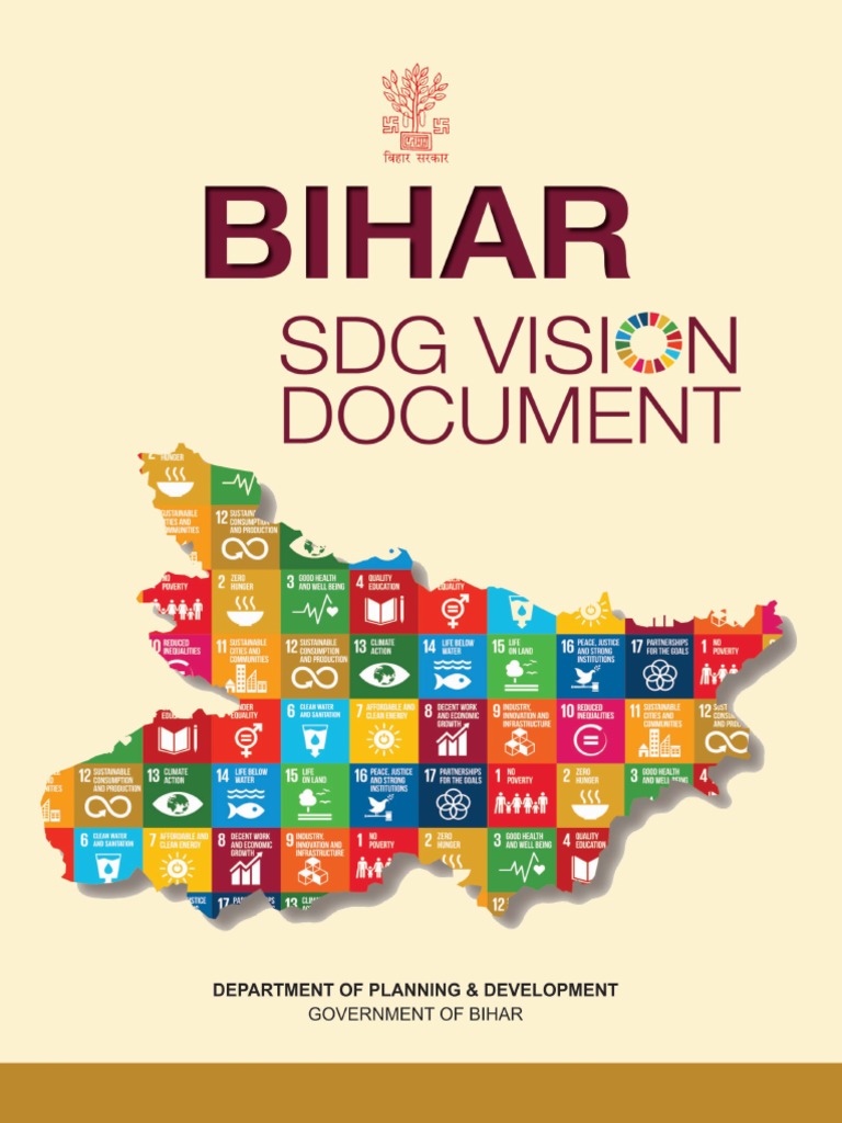 Bihar - SDG Vision Doc 2017 | PDF | Sustainability | Economic Growth