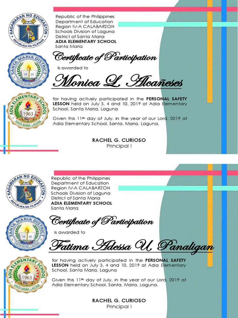 Certificate PSL | PDF