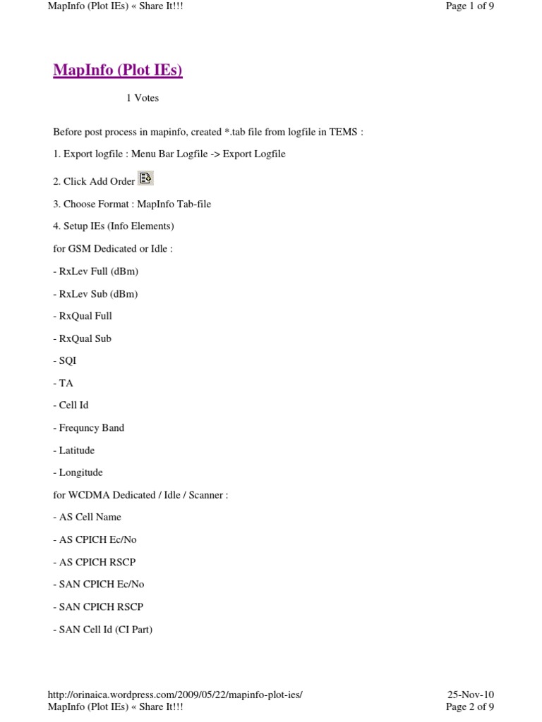 MapInfo Tutorial | PDF | System Software | Software