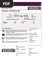 Irctc Air Ticket | PDF