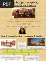 Linea de Tiempo Conquista de América | PDF | Imperio español ...