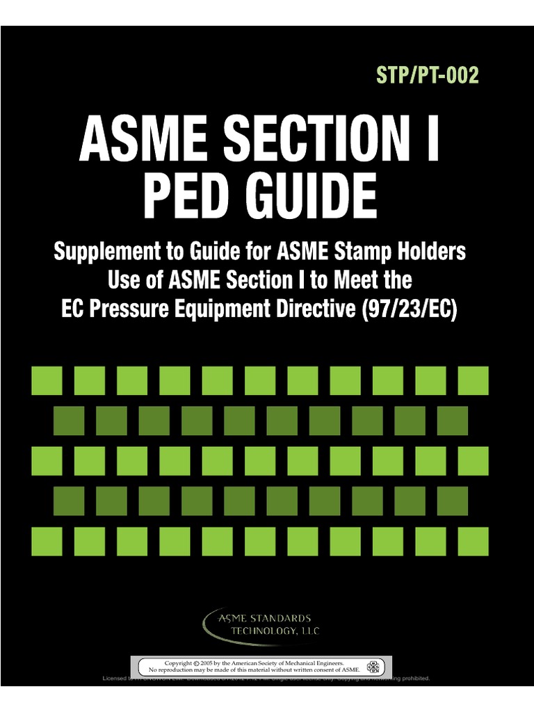 Asme Section 1 Ped Guide | PDF | Business
