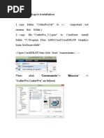 Corel Draw 2021: Install Skycut Plugin | PDF