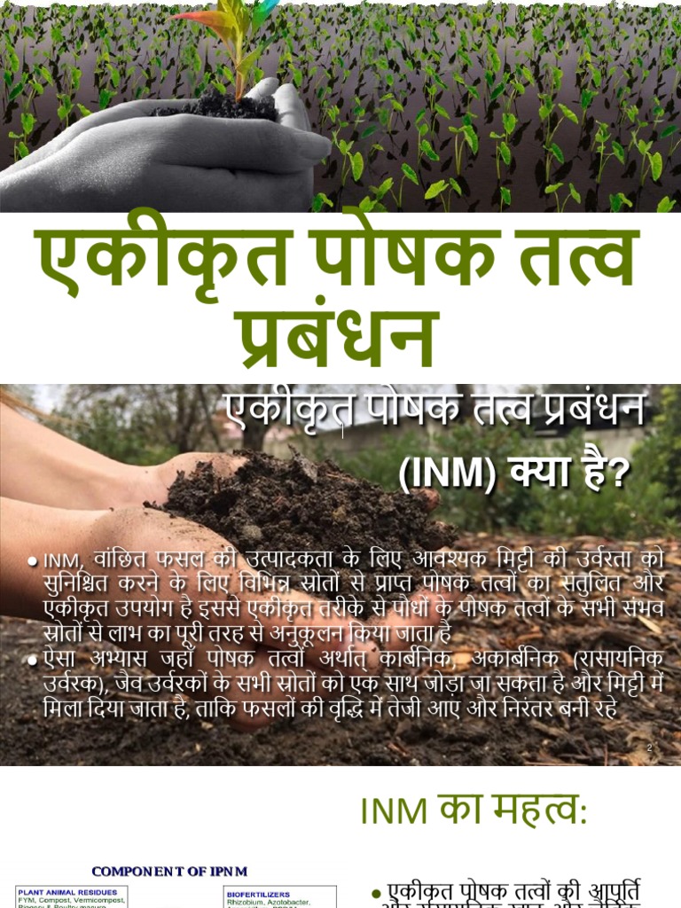 Integrated Nutrient Management | PDF