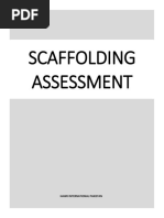 Scaffolders Test 70 Questions | PDF