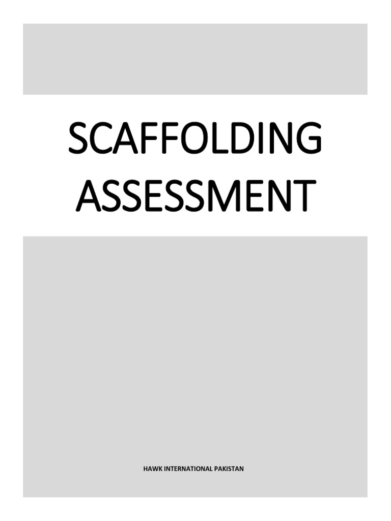 Test Paper - SCAFFOLDING | PDF | Ladder | Scaffolding