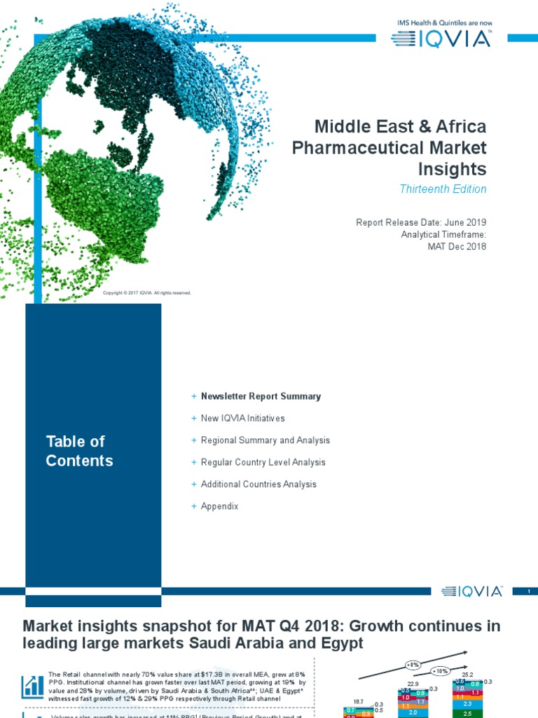 Edition 13 Mea Pharmaceutical Market Quarterly Report | PDF | Exchange ...