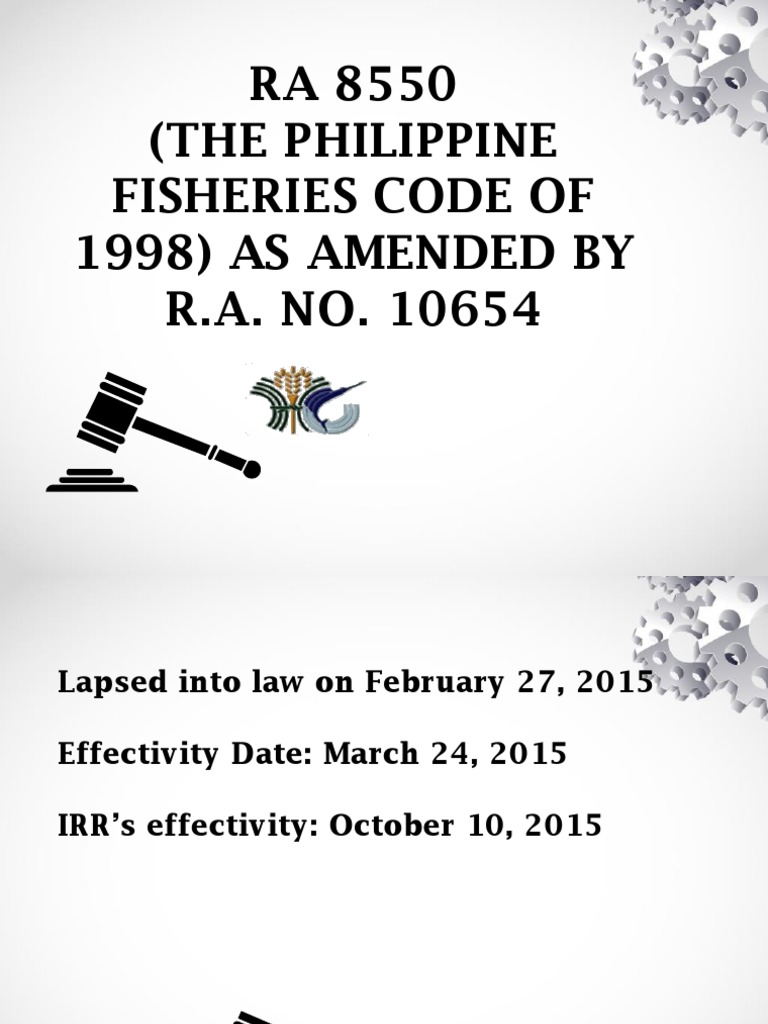 RA 10654 Revised | PDF | Fish And Humans | Nature