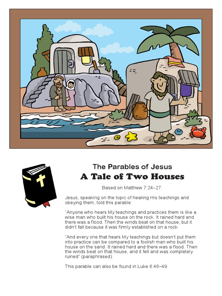 Parables of Jesus: A Tale of Two Houses | PDF