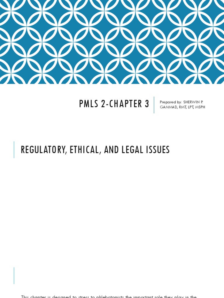 Pmls 2 Chapter 3 | PDF | Health Insurance Portability And ...